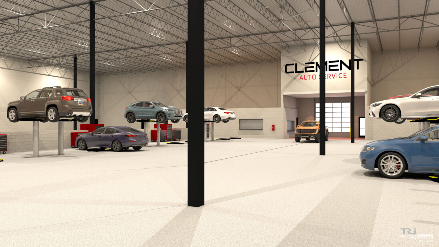 Clement Service Center | TR,i Architects St. Louis